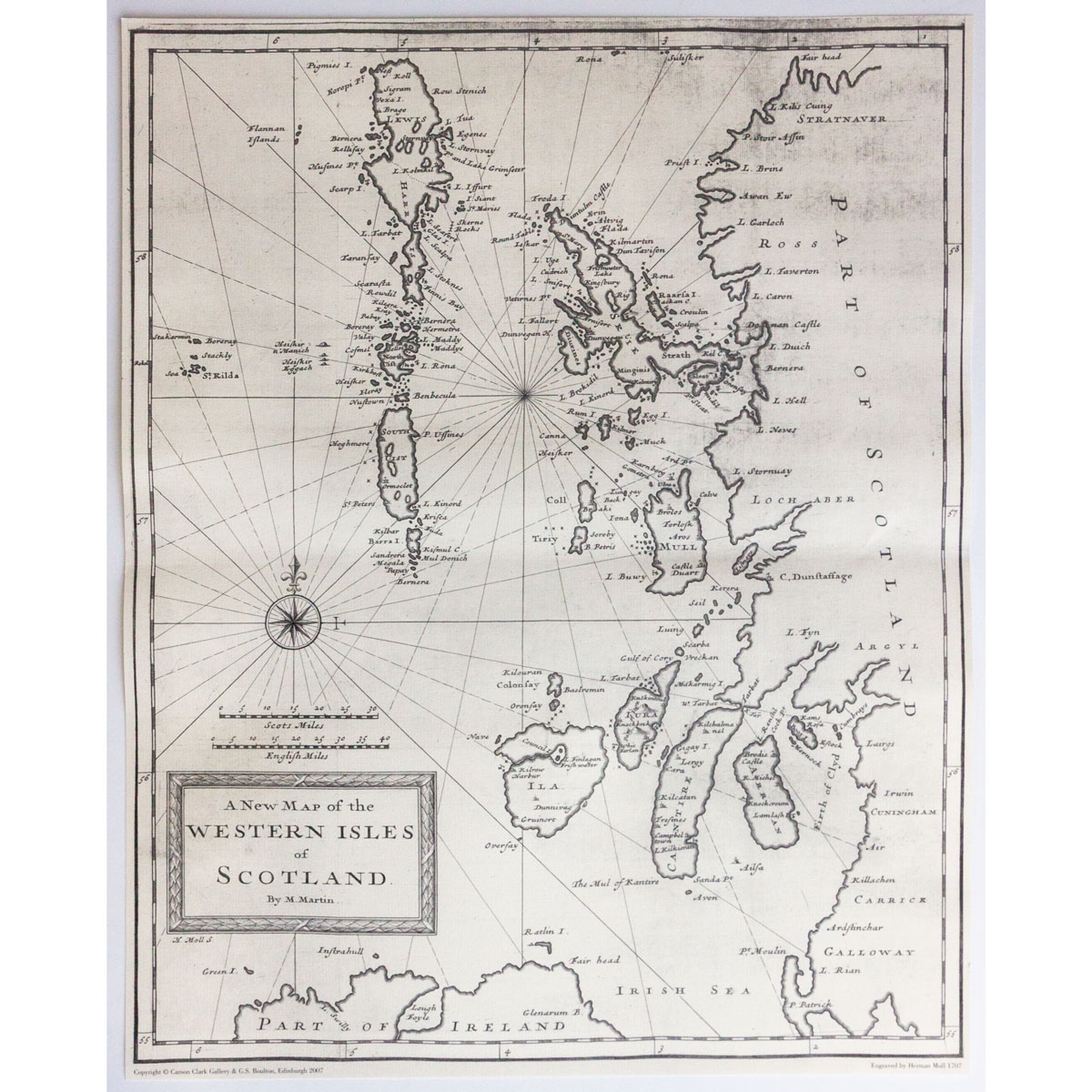 Historical Western Isles Map